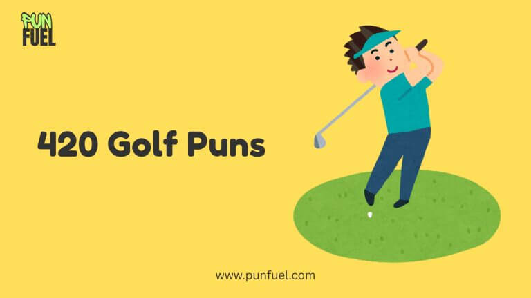420 Golf Puns to Tee Up Your Sense of Humor - Pun Fuel